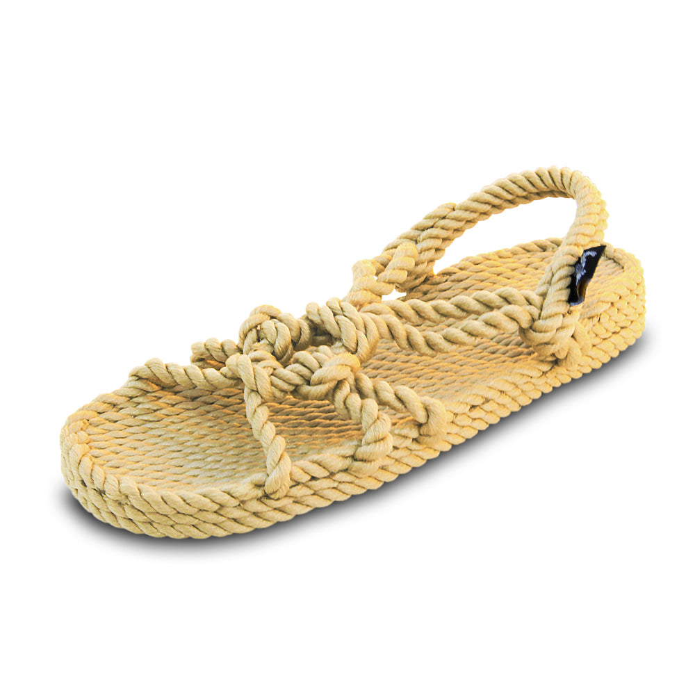 The wedge style rope sandal in camel color – NOMADIC STATE OF MIND CYPRUS