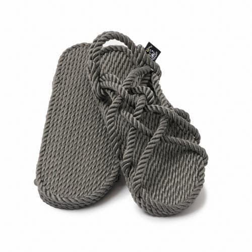 jc rope sandal in gray